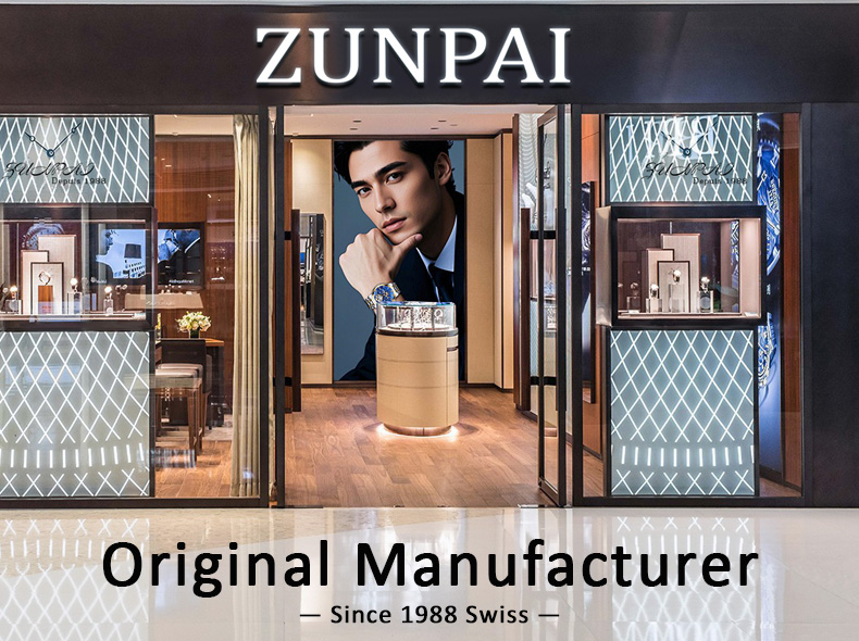 ZUNPAI Watch for Men Original Waterproof Stainless Steel Strap ...