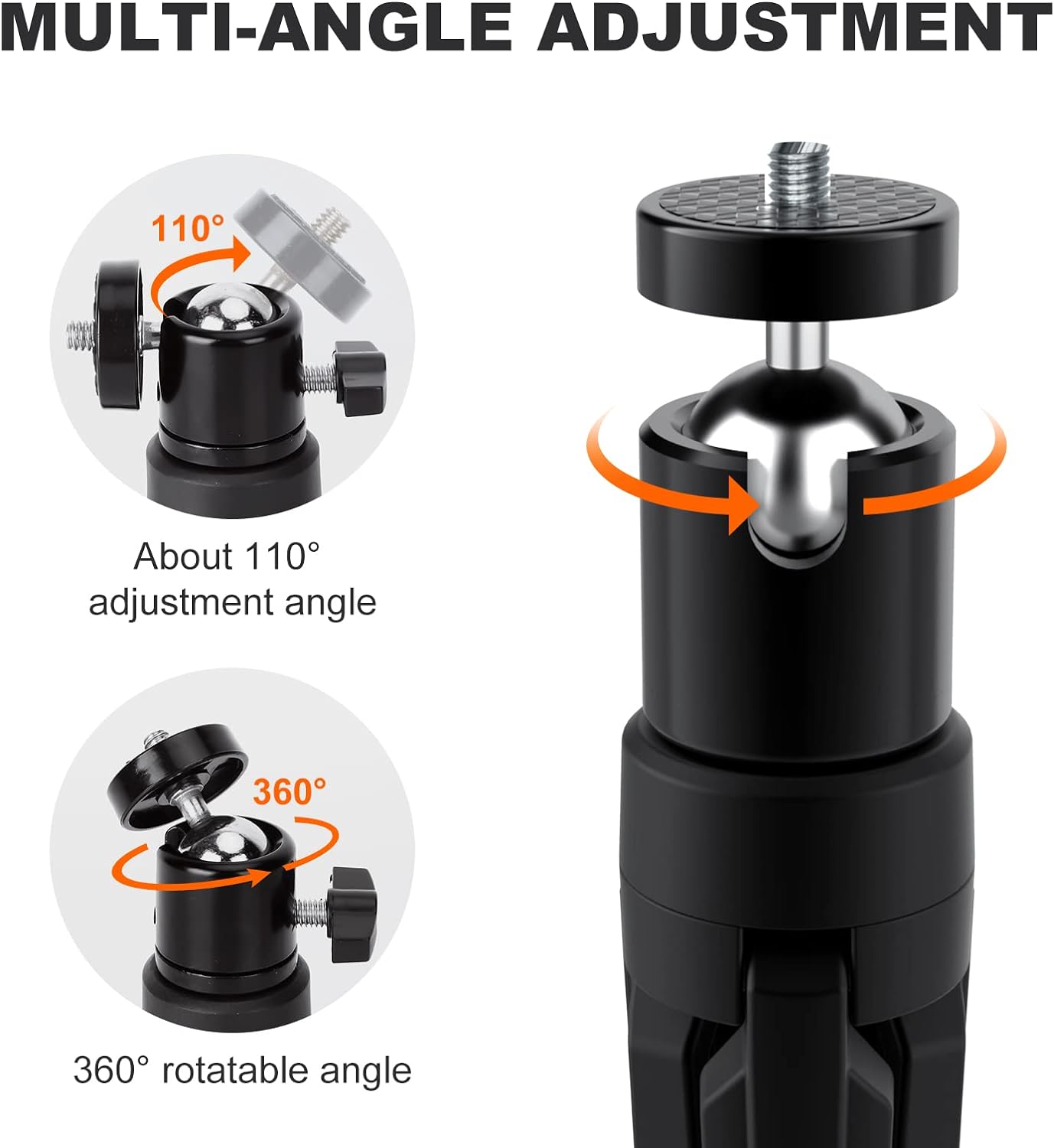 Monster Vision Mini Projector Tripod Stand 360° Rotation Desktop ...