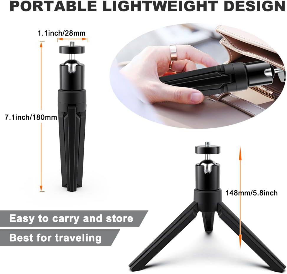 Monster Vision Mini Projector Tripod Stand 360° Rotation Desktop ...