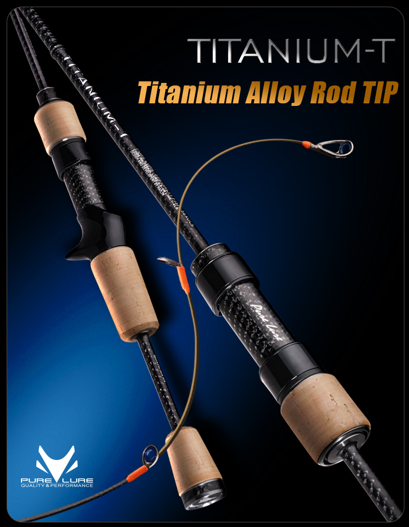PURELURE TITANIUM-T XUL BFS Rod 0.5-6g Bait Weight 5FT 6FT Perch Trout Bass Spinning Casting ...