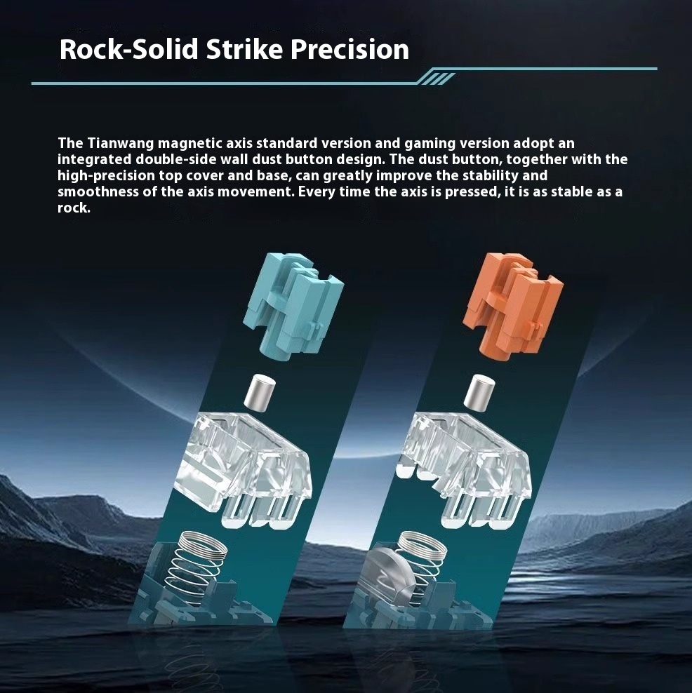 TTC Heavenly King Magnetic Switch Long Spring Q Bounce Follow Hand High ...