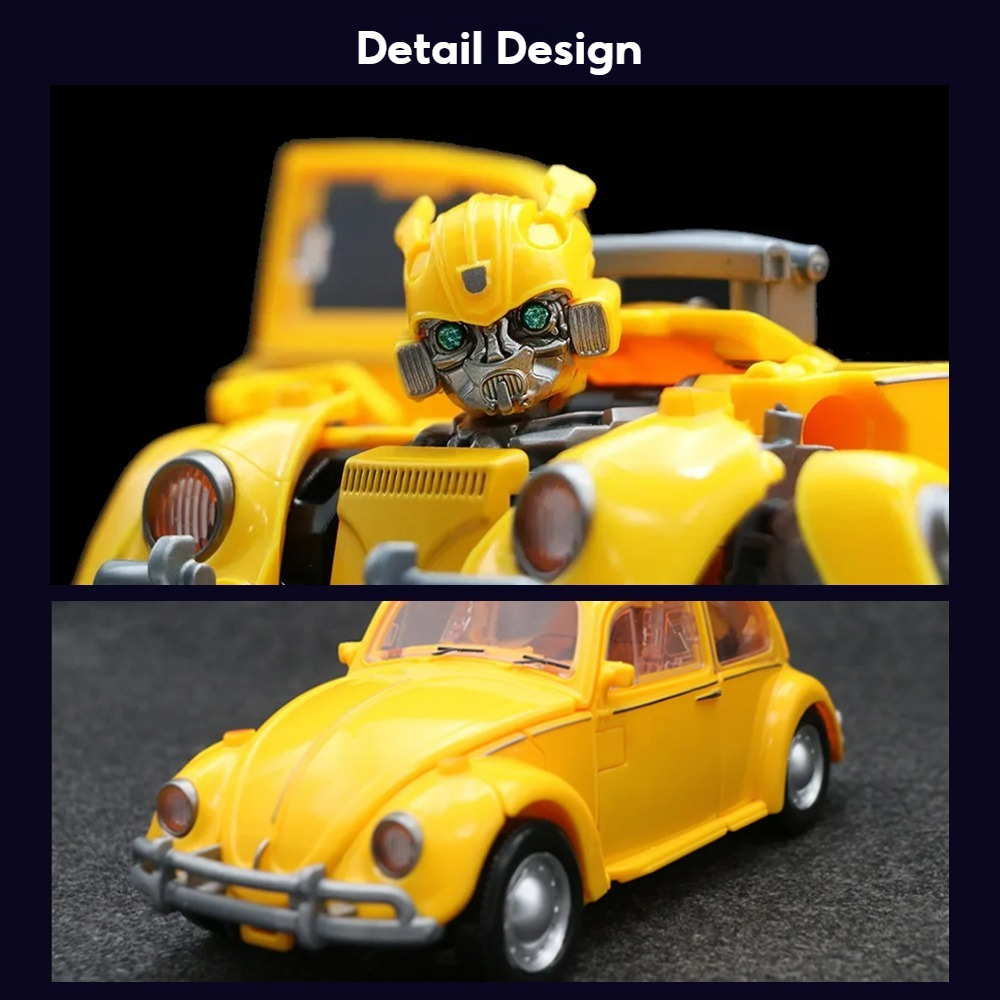Transformers Robot Toy Car Bumblebee Beetle Modified Car Toy Ornament ...