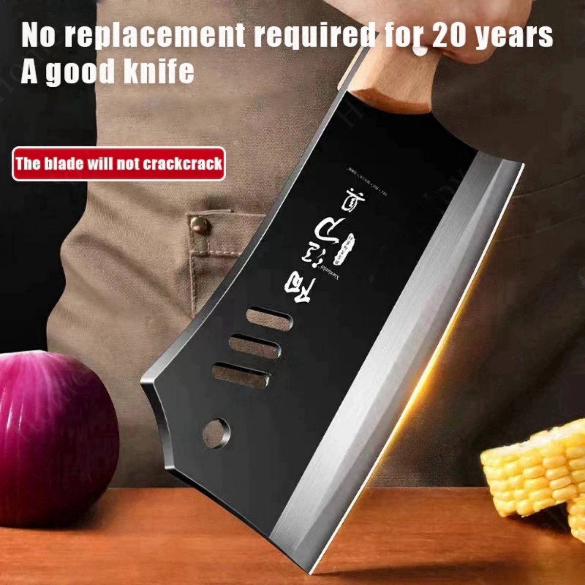 Stainless Steel Multi-Purpose kitchen Knife Cooking Knives Butchering ...