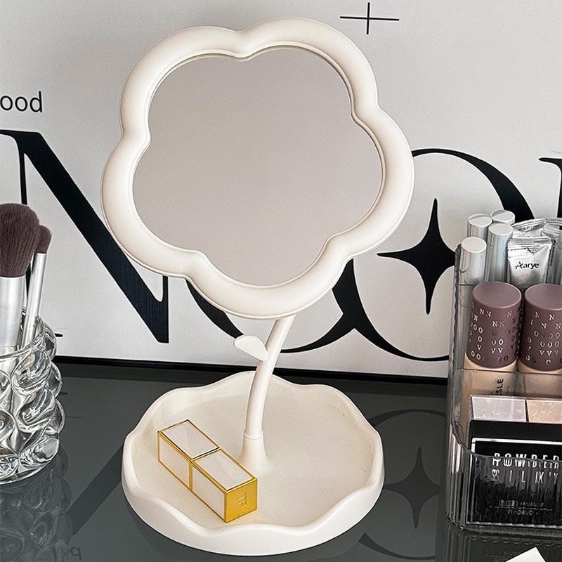 Flower Mirror Aesthetic Mirror Table Mirror Desk Shape Desktop Desktop ...