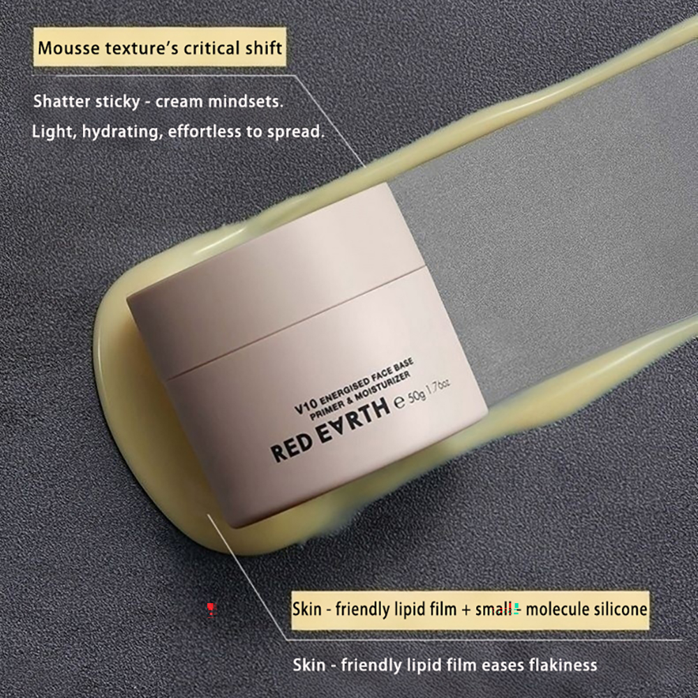 Red Earth Makeup Primer Cream Invisible Pore Isolation Cream Primer ...