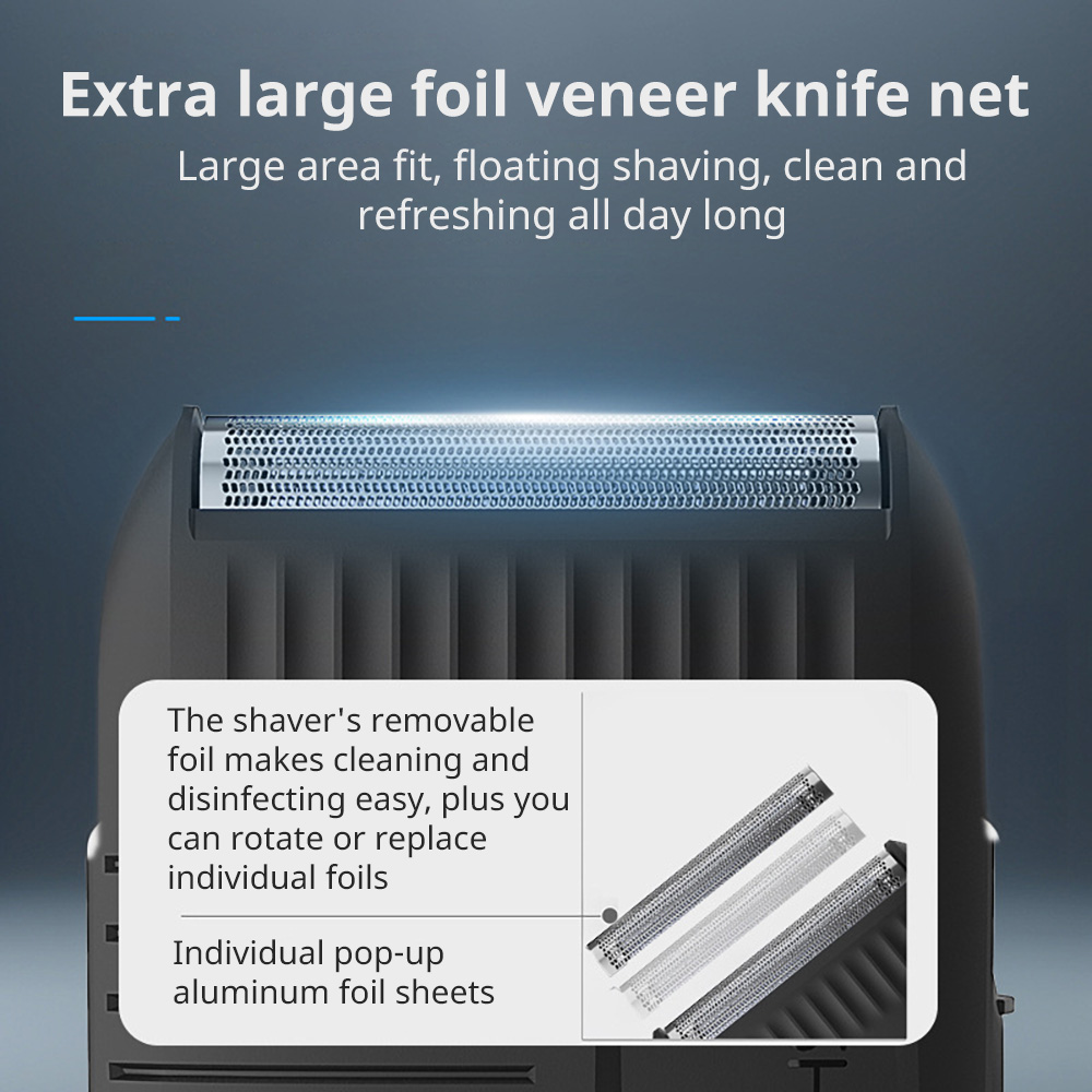 Mini handheld electric shaver, reciprocating shaver s-161 8500RPM ...