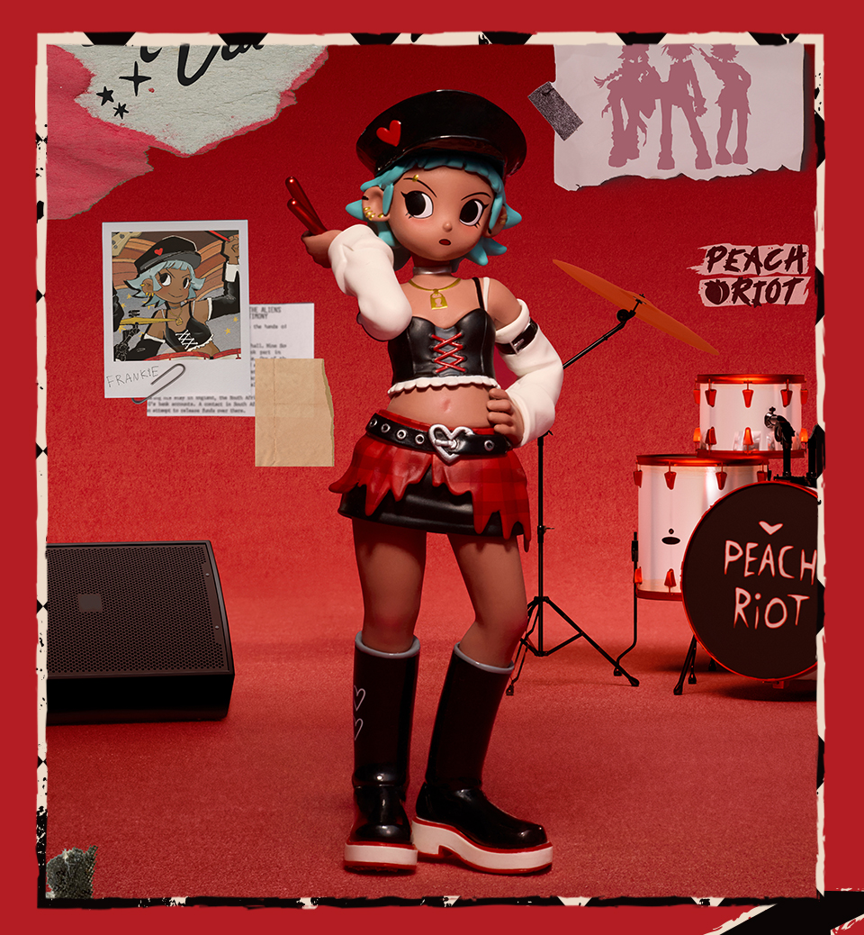 POP MART Peach Riot Bloody Valentine Figures(whole set) | Shopee ...