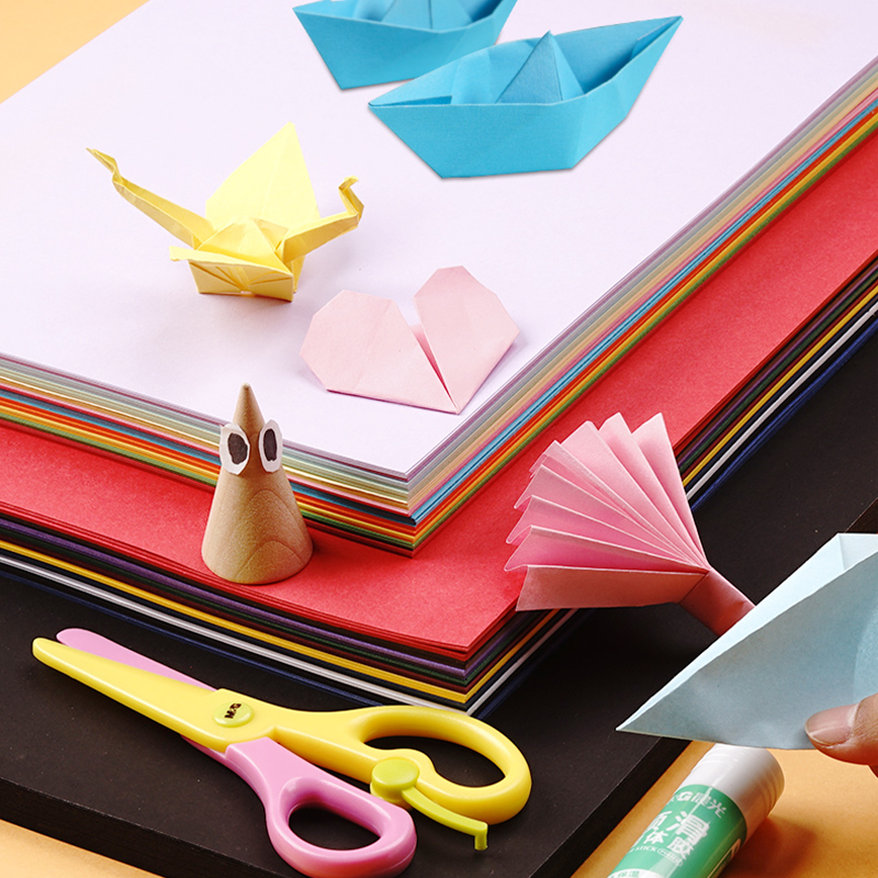 10/30 Colors 50/60 Sheets A4 Printable Origami Paper Handmade Origami ...