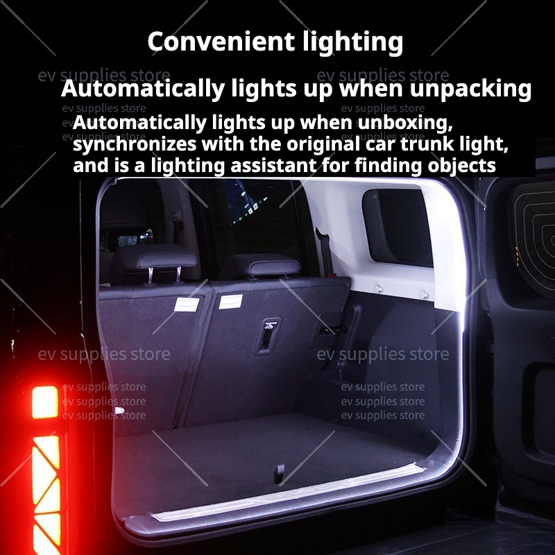 Jaecoo j6 ev Trunk lighting Brighten LED Strip Modified Ambient Light ...