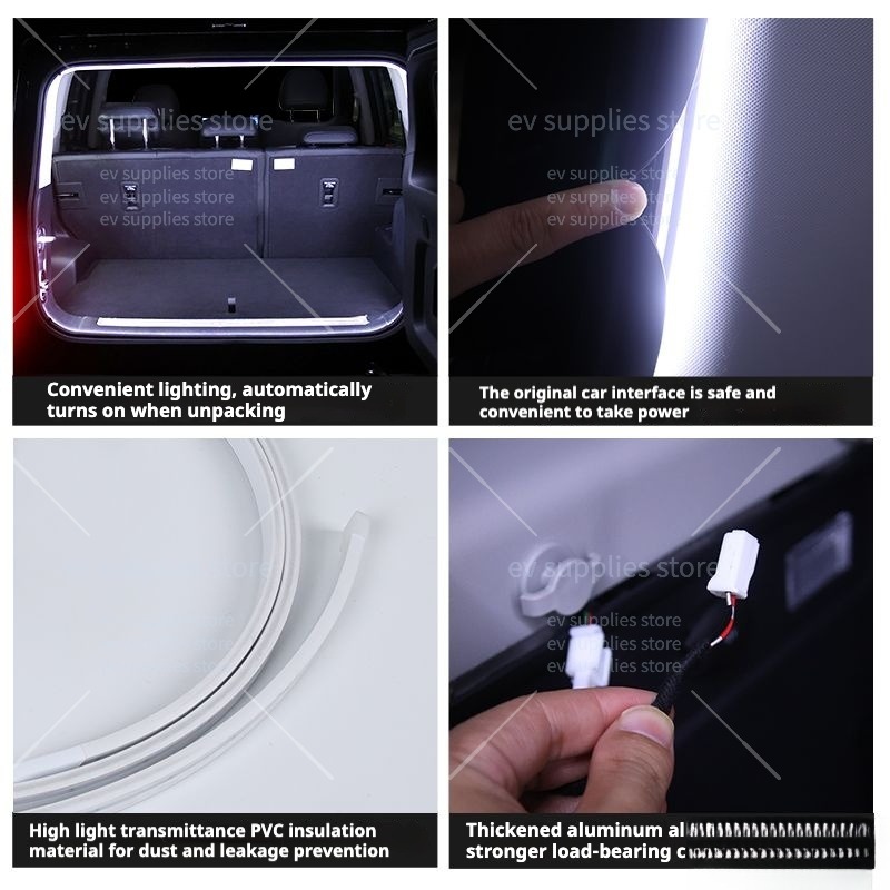 Jaecoo j6 ev Trunk lighting Brighten LED Strip Modified Ambient Light ...