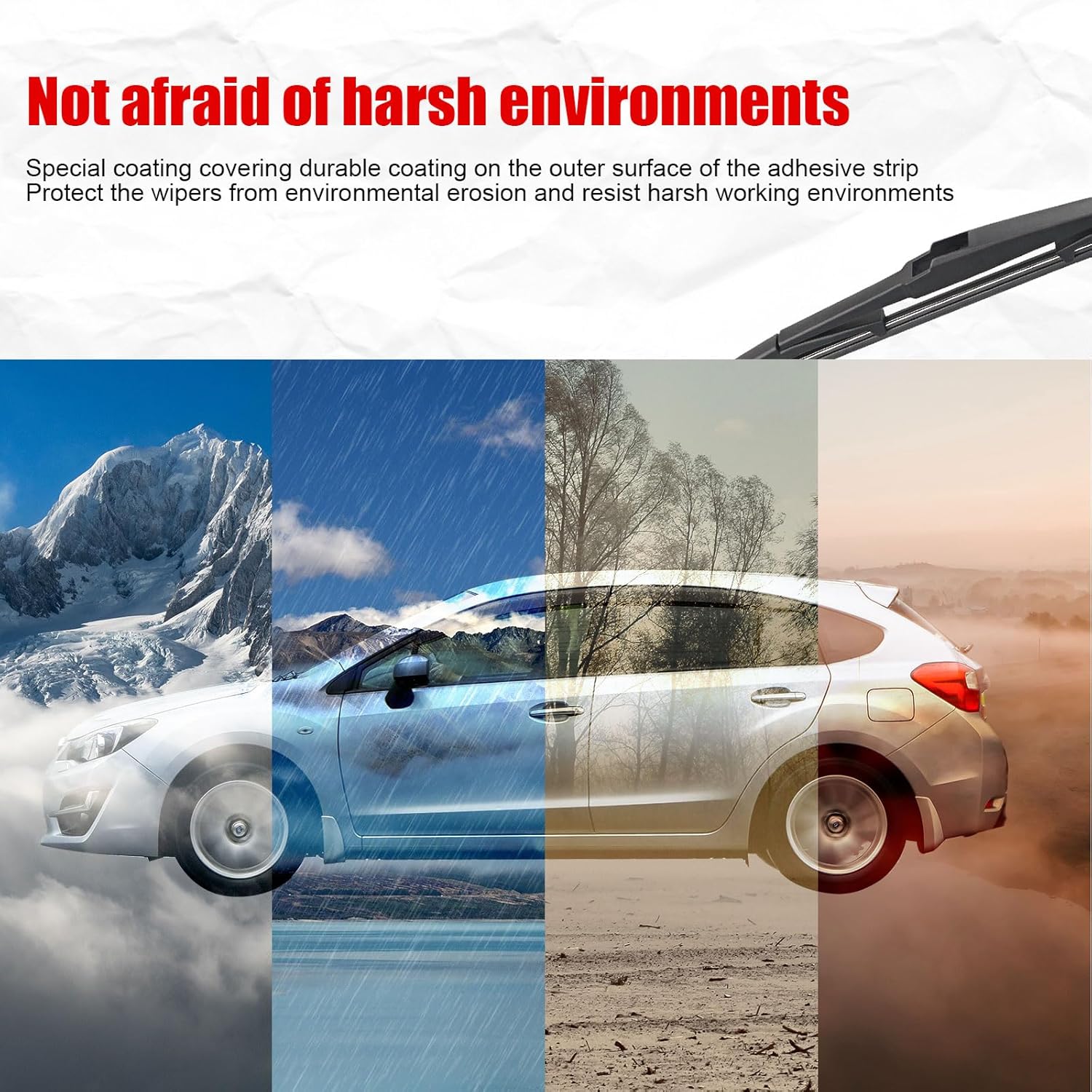 Carstorm Toyota Rear Wiper arm Blade for Wigo Innova Car Back Window ...