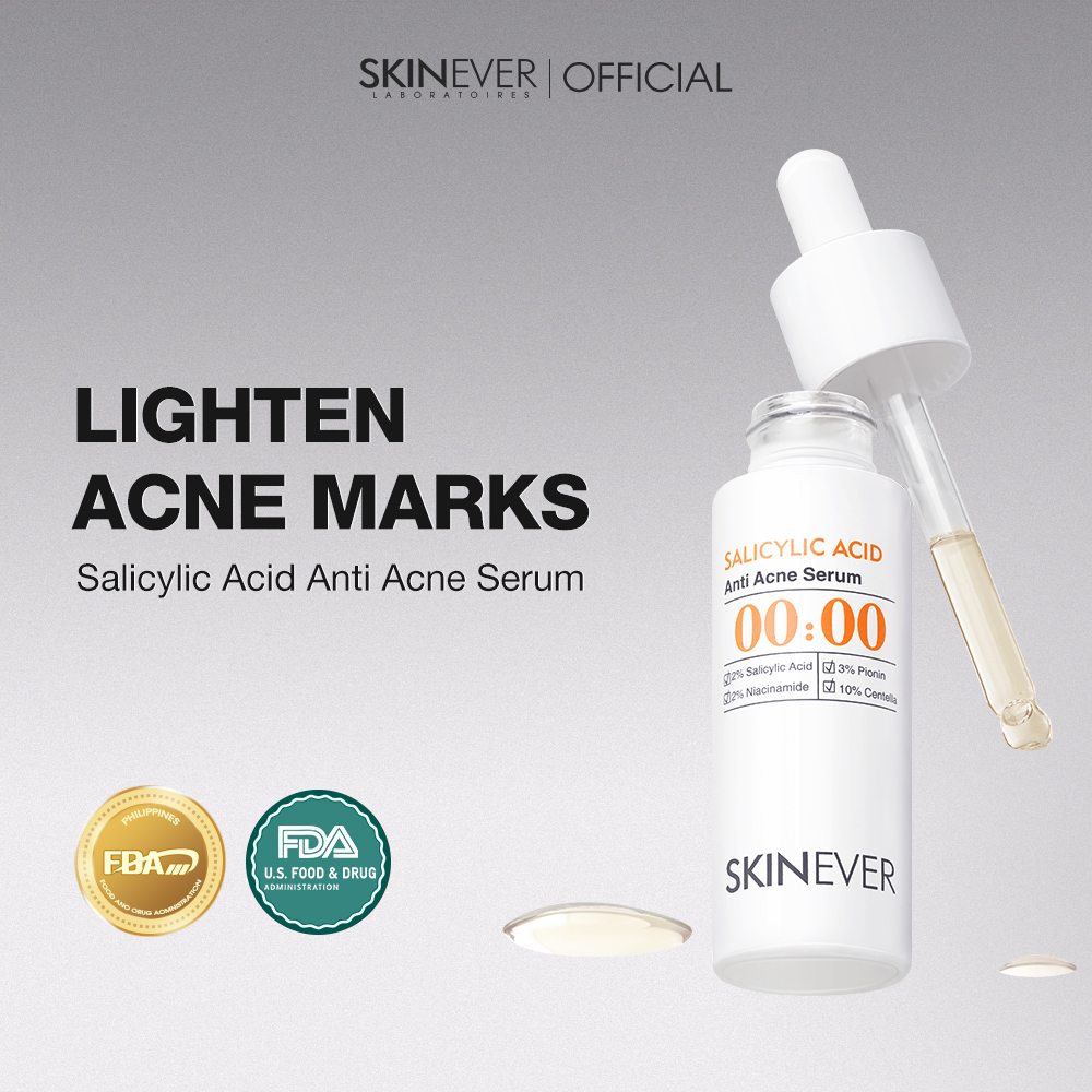 SKINEVER Salicylic Acid 4Pcs Set Acne Treatment Masque Oil control ...