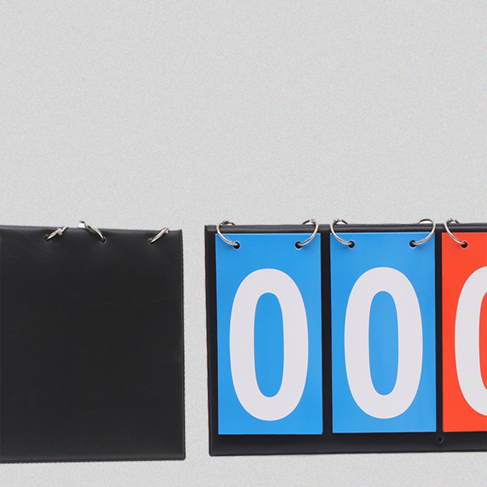1 PCS 4 Digital Score Board PVC Portable Desktop Scoreboard Table ...
