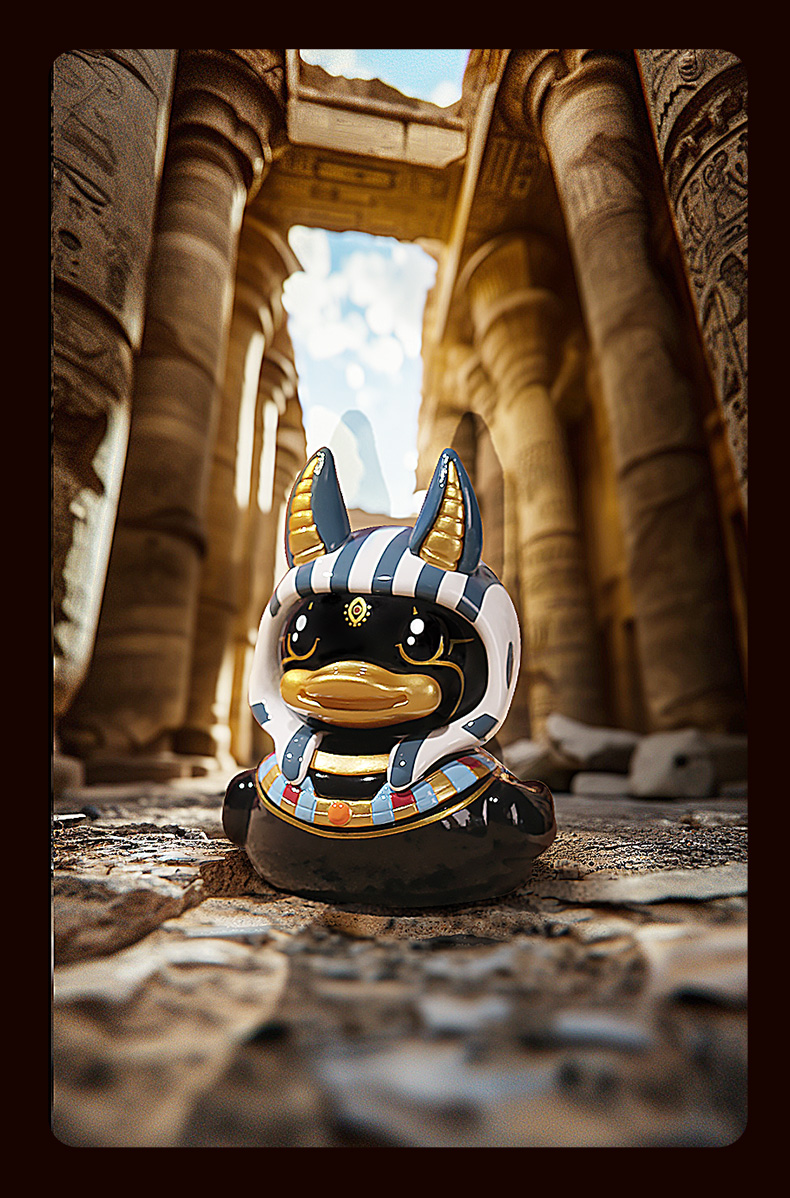 B.DuckXThe British Museum The God Series Figures Blind Box Action Toys ...