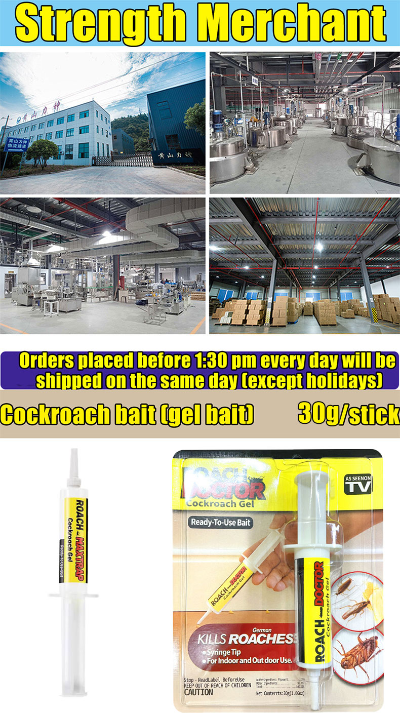 【No effect refund 】cockroach killer From Germany One poison kills the ...