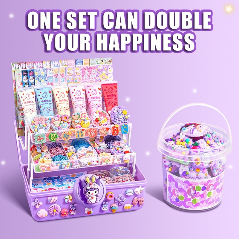 Kiumo Guka Set Box Guka Sticker Tool Set Child Gift Pack Accessories ...