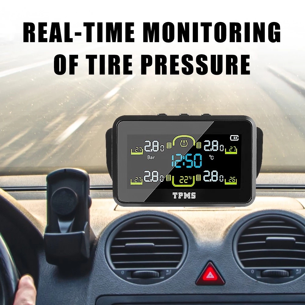 TPMS Car Tyre Pressure Monitor Tire Pressure Monitoring System ...