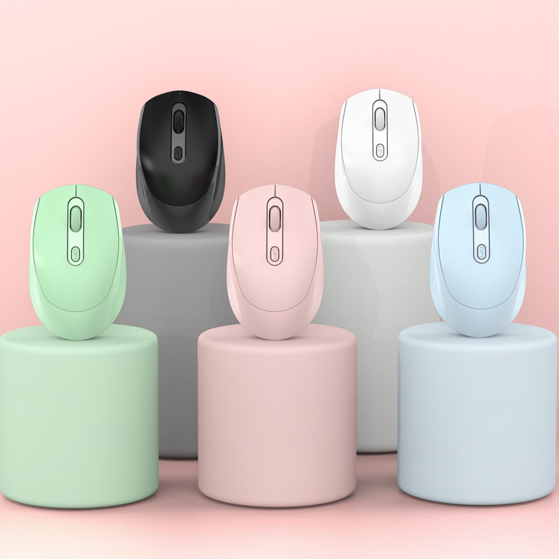 M107 Wireless Mouse 2.4G Charging Silent Bluetooth Cute Female Office ...