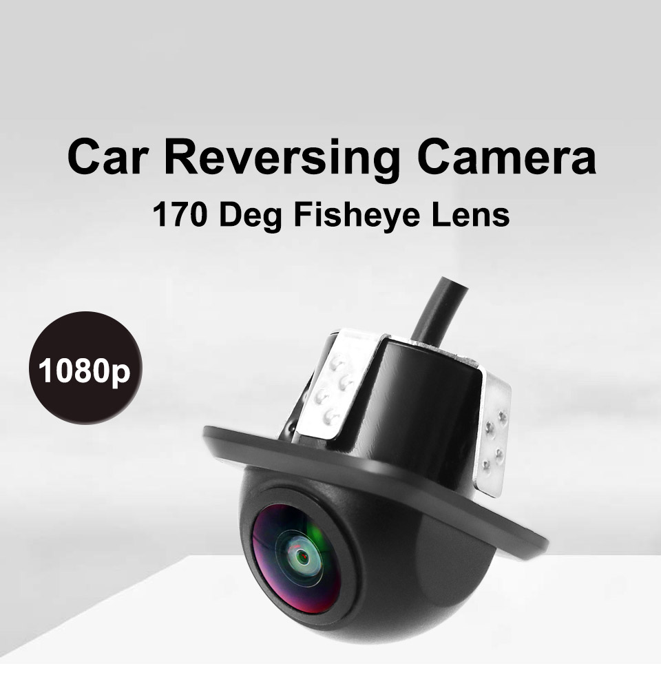 car reversing camera 170 degree HD night vision auto rear view Fishey ...