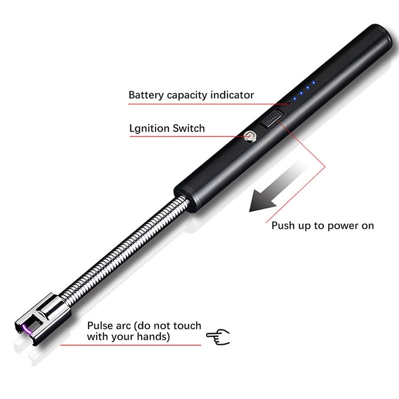 lighter Electric Igniter Candle igniter USB Type C Rechargeable Igniter ...