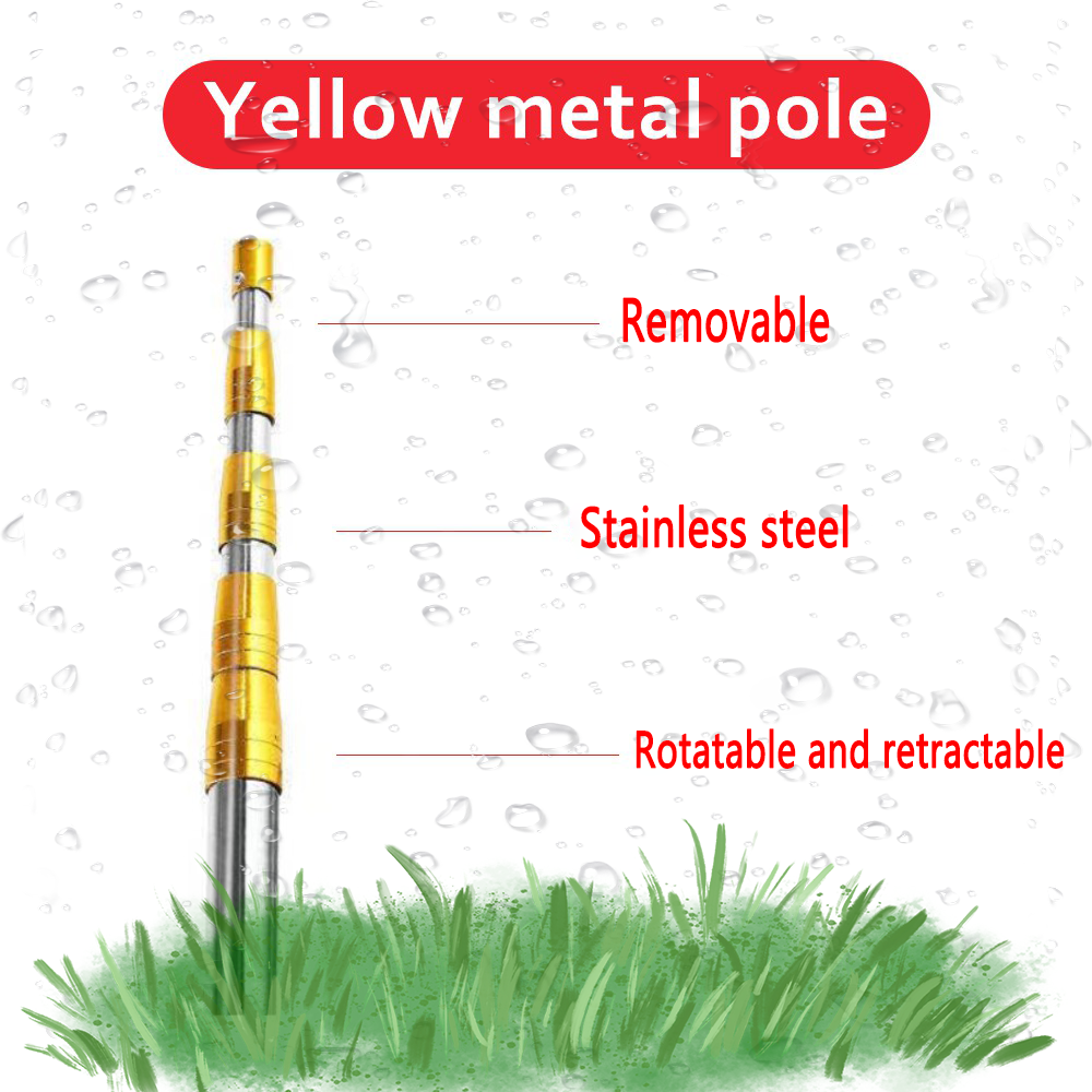 Fruit picking rod Multifunctional stainless steel telescopic fruit ...