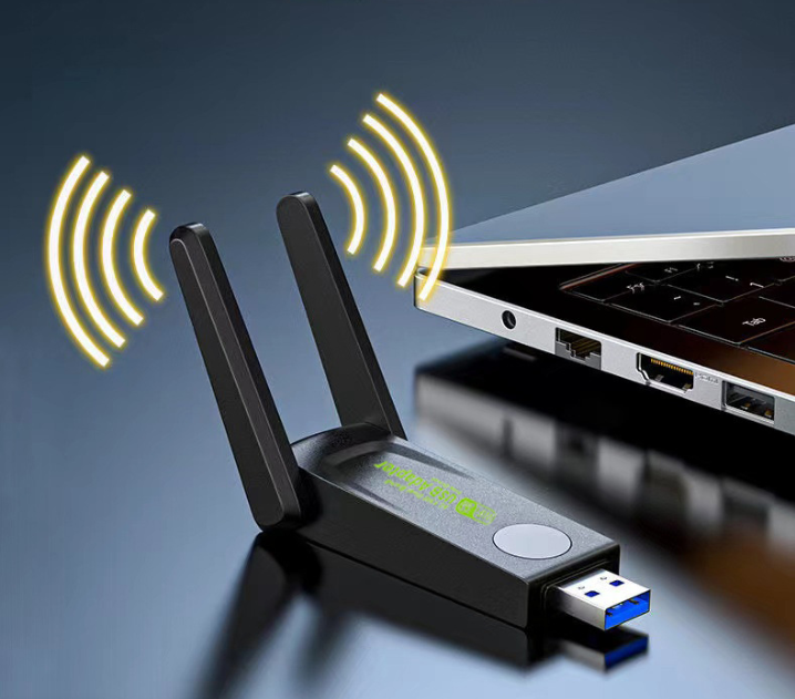 Wireless Network Card Gigabit Dual Band Free Driver Computer 1300Mbps 2 ...