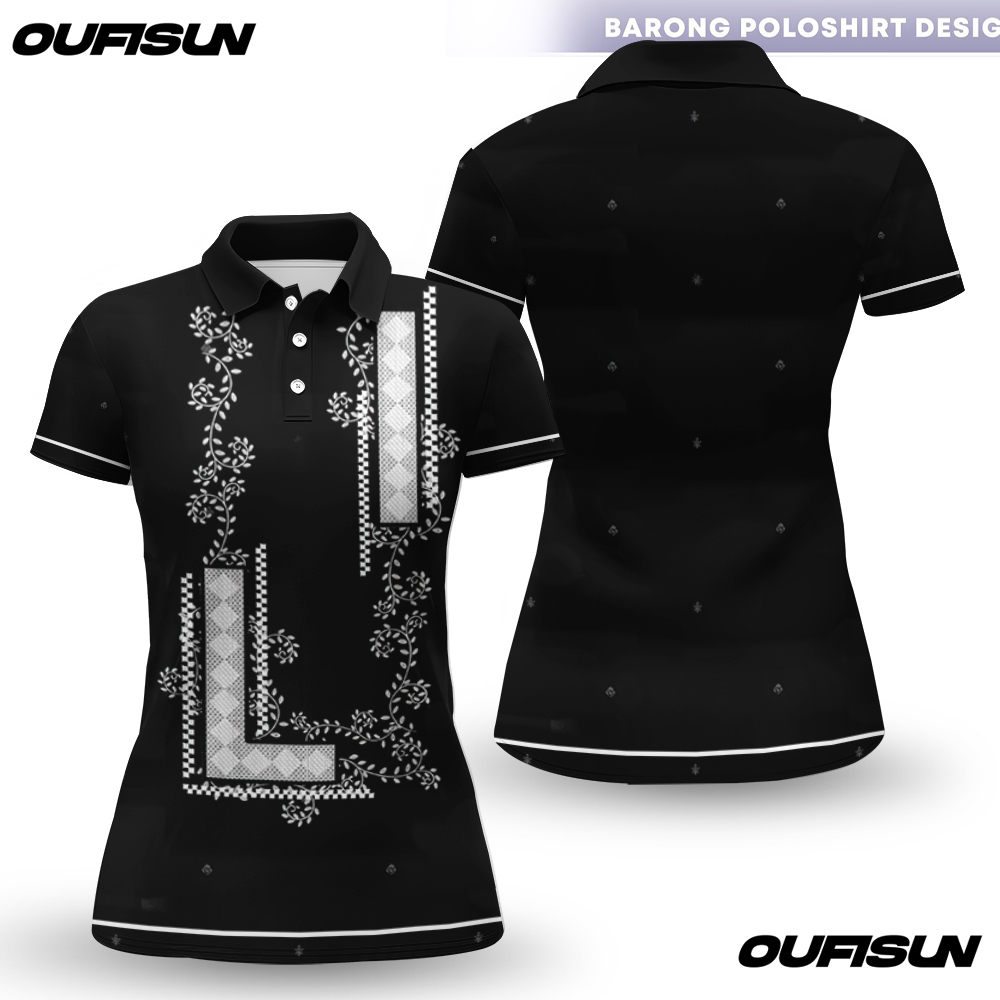 Asean Attire For Women Ethnic Style Polo Short-Sleeved Tops For Women ...