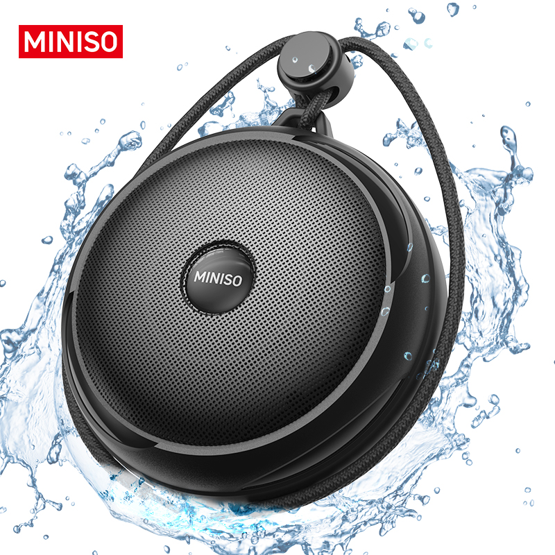 MINISO M102 Wireless Bluetooth Speaker IPX7 Strong Bass 6 hours Long ...