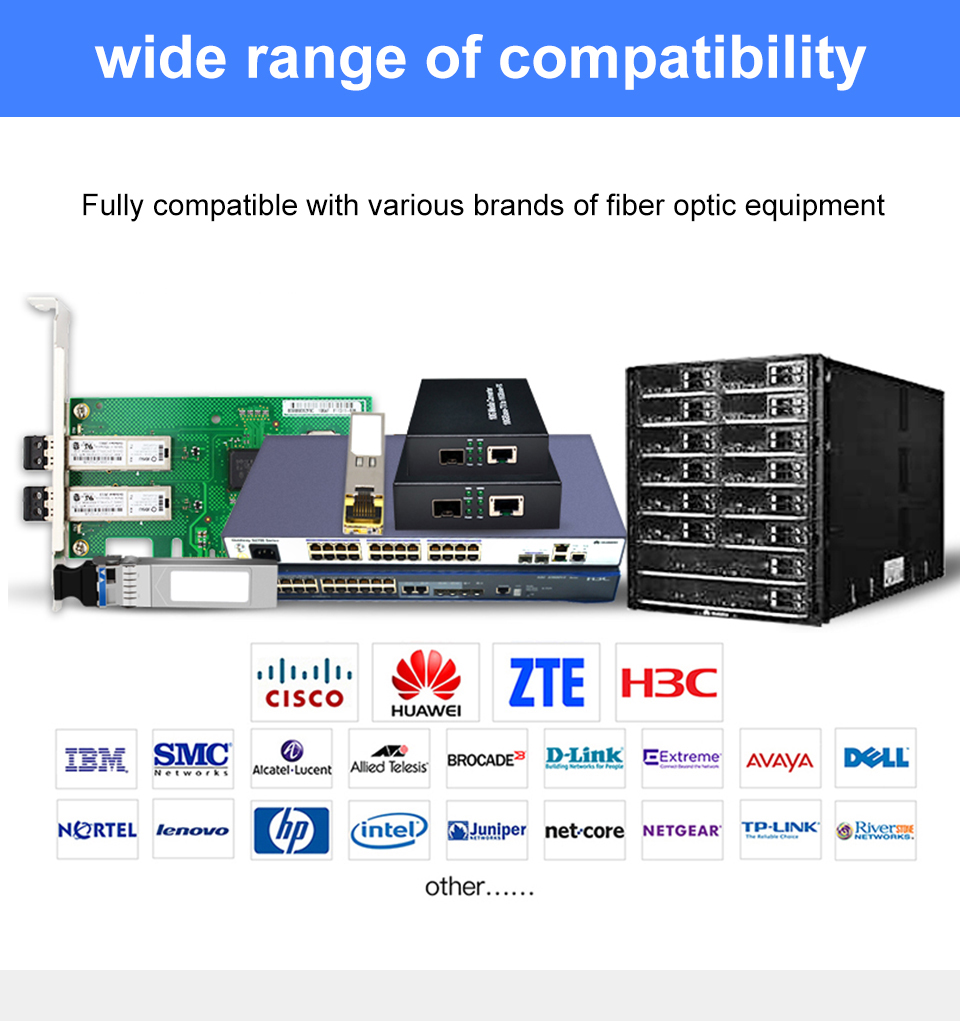 ONTi a Pair SFP+ Module 10G LC BIDI Single-mode Single Fiber 10KM ...