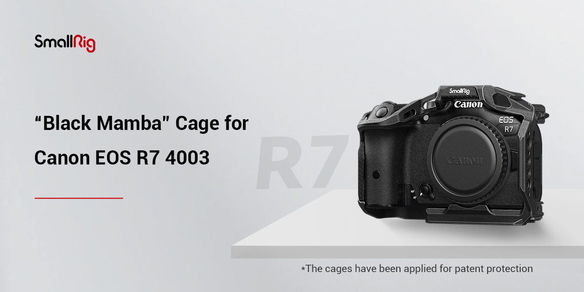 SmallRig Cage R7 R10 “Black Mamba” DSLR Camera Cage for Canon EOS R7 ...