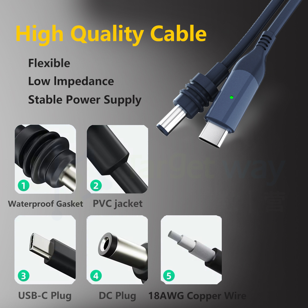 StarLink Space-x Mini USBC to D Cable, Waterproof Overload, Short ...