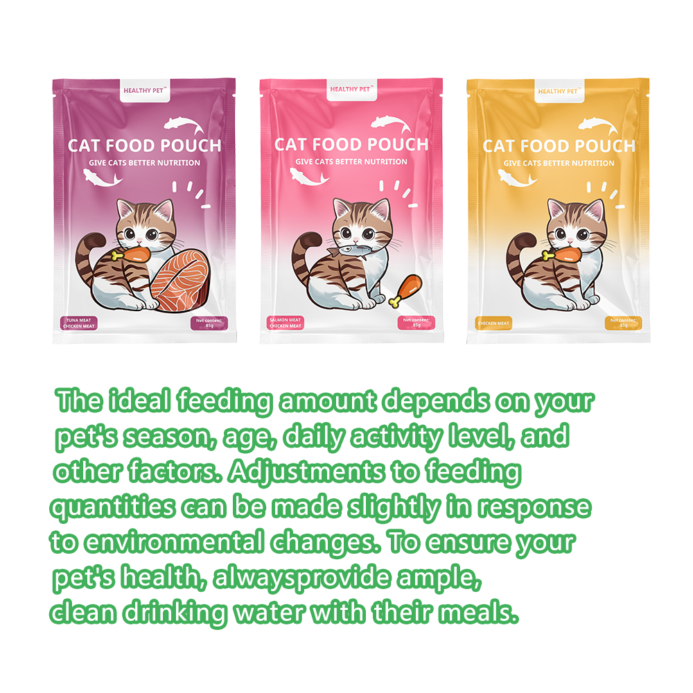 Cat Wet Food 85g Real Meat Delish - Chicken Salmon Tuna Cat Food For ...