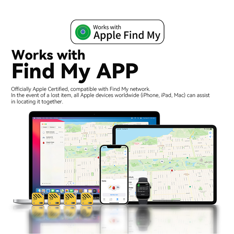 EYD TAG8 Smart GPS Tracker Magnetic Mini Tag Finder Security Link With ...