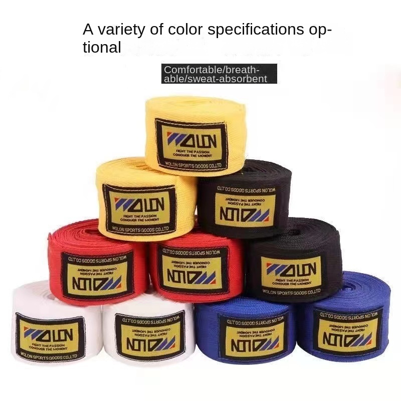 2pc Boxing Bandage Sanda Hand Wrapping Elastic Muay Thai Boxing Glove ...