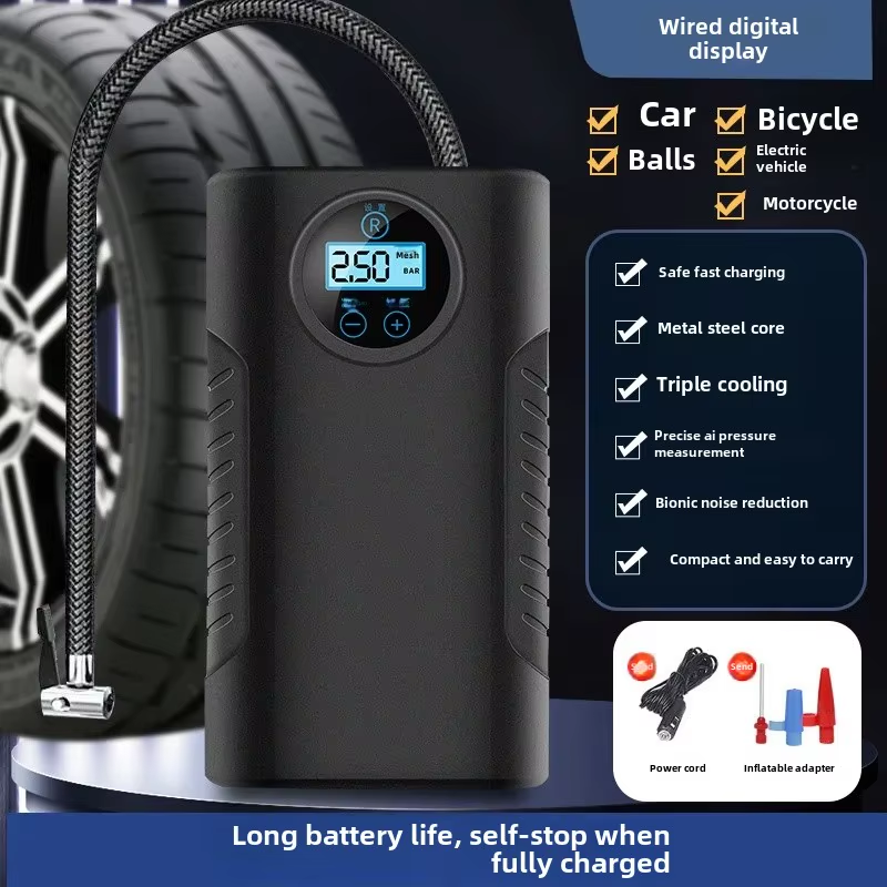 Wireless Car Tire Inflator, Smart Digital Display, Air Compressor ...