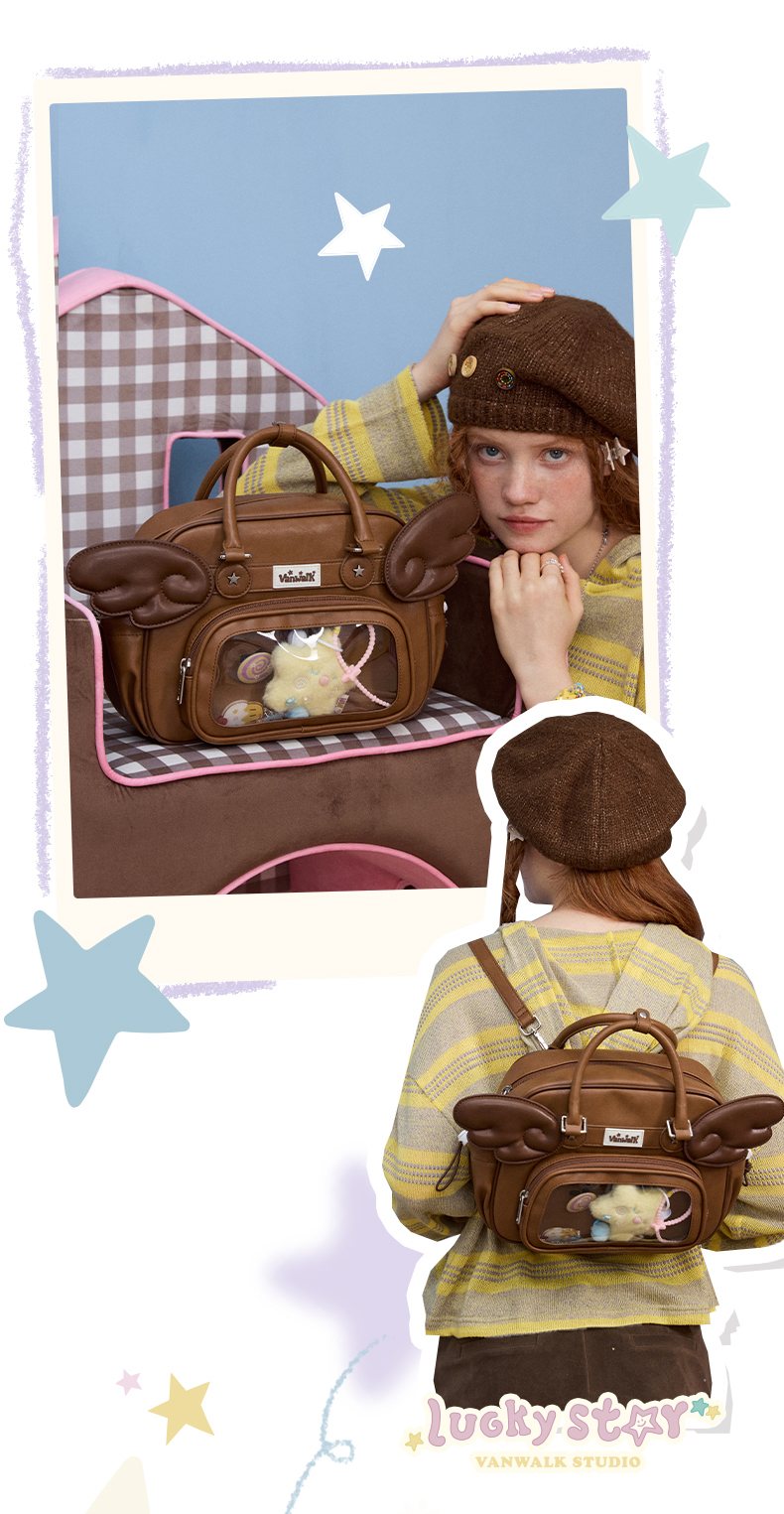 VANWALK Lucky Star V2876 Brand Original Girl handbag | Shopee Philippines