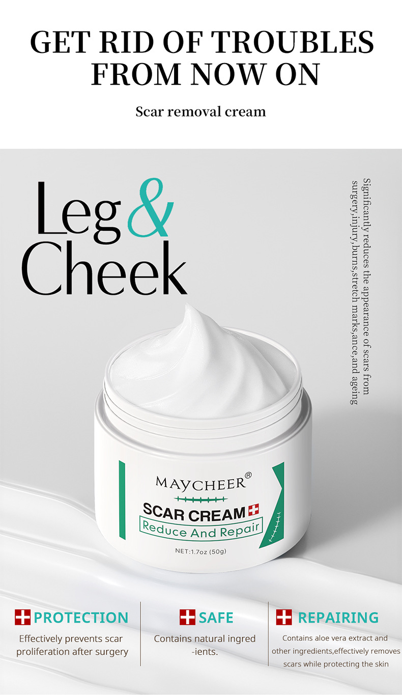 Scar cream acne marks burns post-surgery scar reduction stretch marks ...