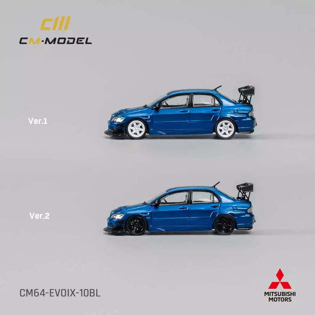 CM-Model 1 64 Mitsubishi Lancer Evo IX (9) -- Metallic Blue -- | Shopee ...