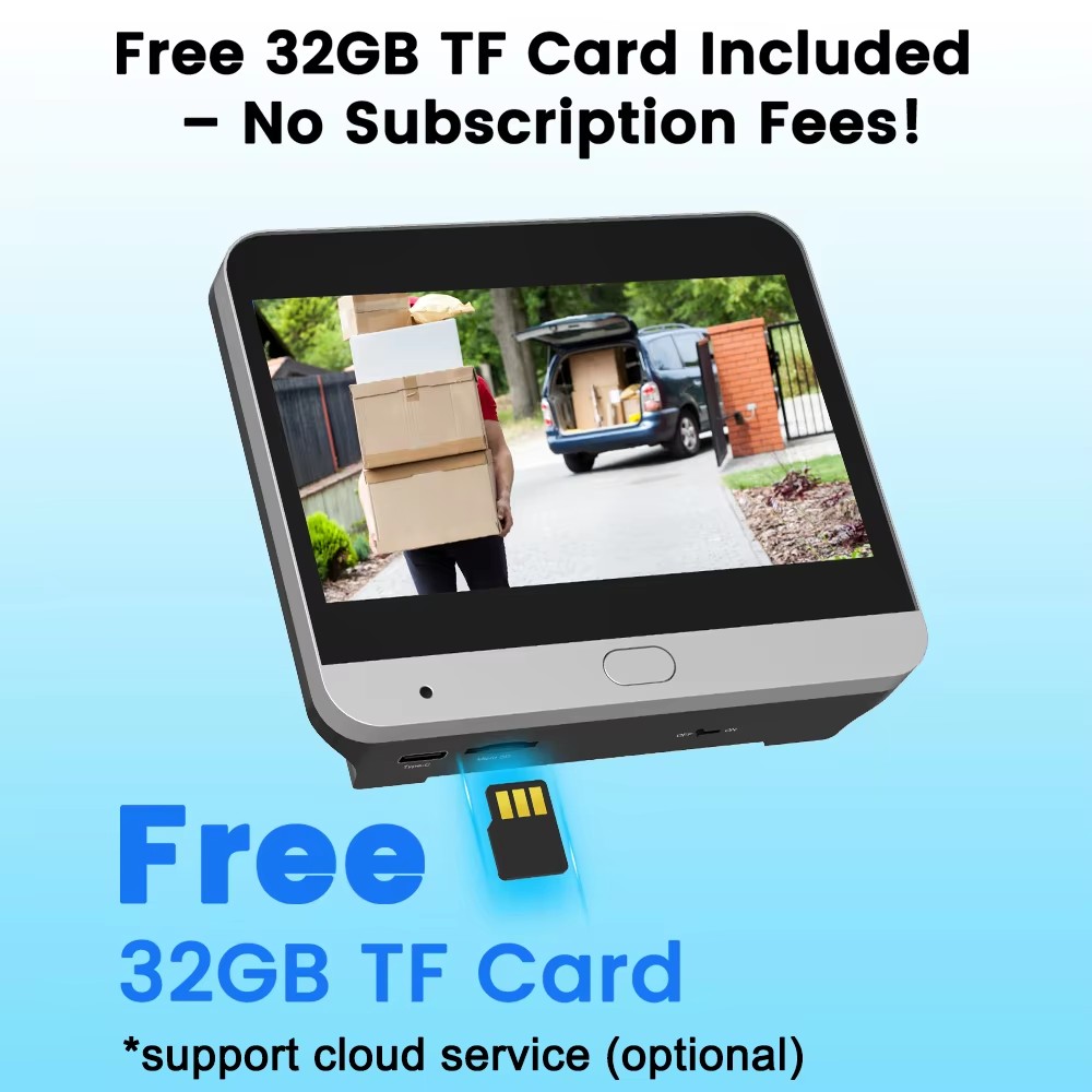 2K Tuya Digital Peephole Viewer WiFi Doorbell Camera Cat Eye Door Bell ...