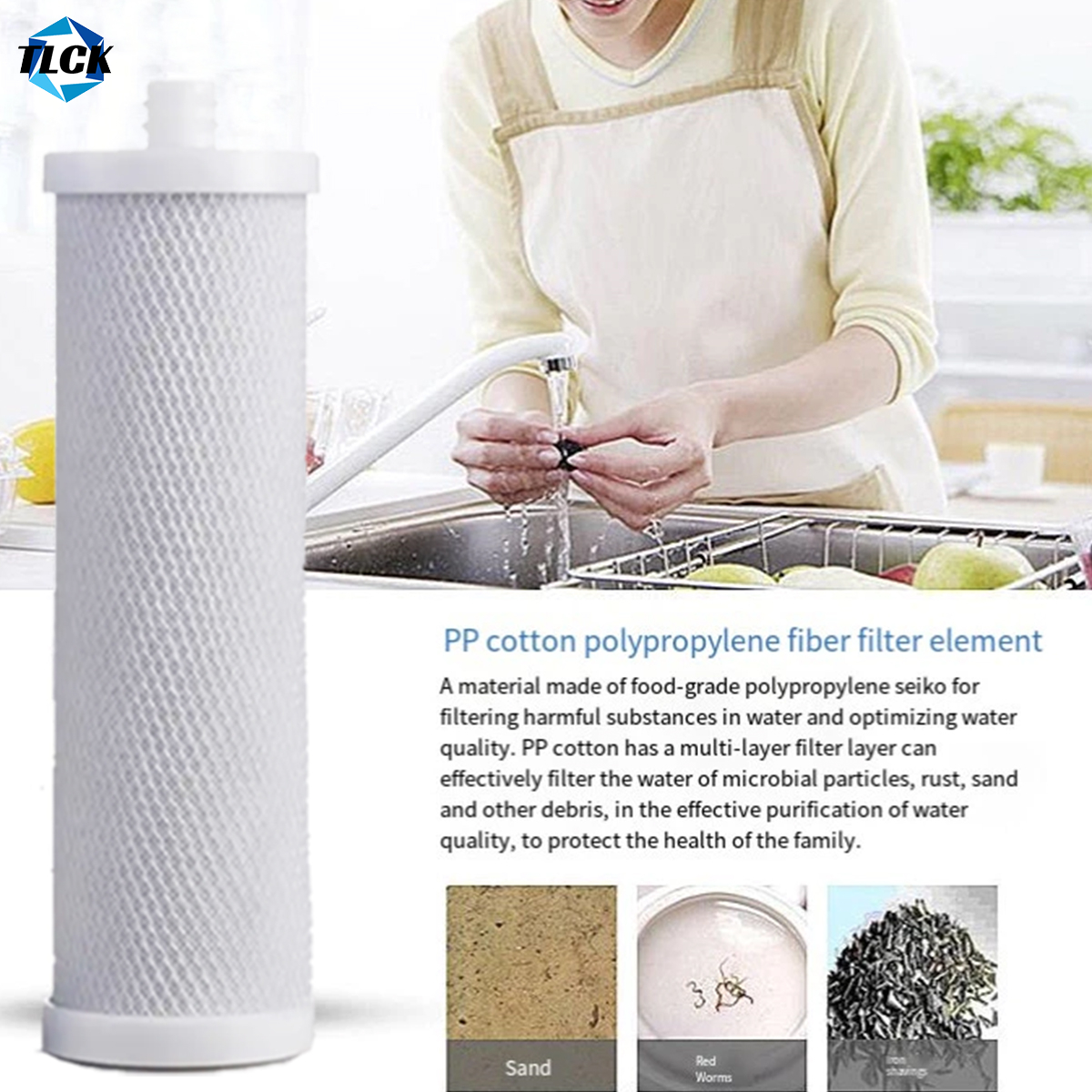 10 inches 3 Stage Filters Element for Water Purifier Filter Cartridge ...