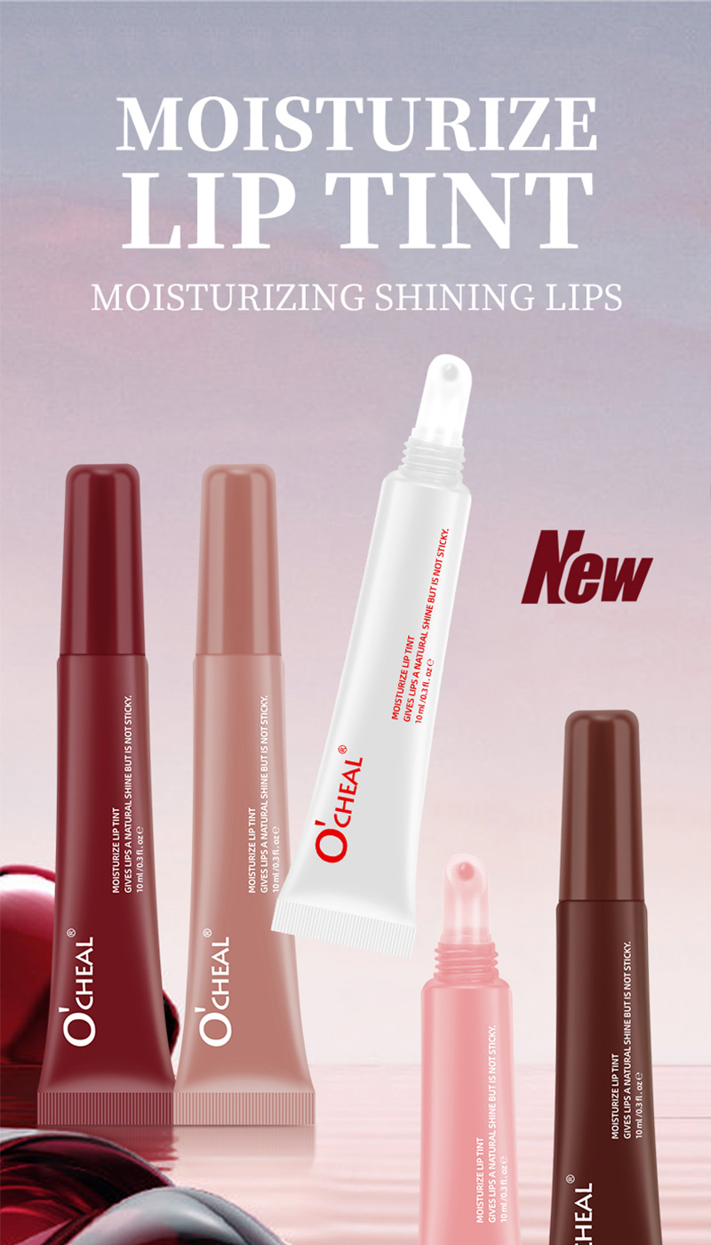 OCHEAL Water Light Dudu Lipstick Mirror Liquid Lip Gloss Lip Gloss Rich ...