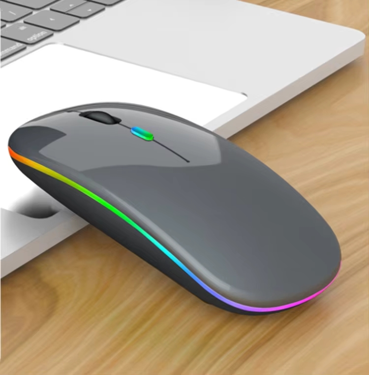 New Wireless Mouse, Bluetooth 5.2, Rechargeable, 2.4G, Silent, 3 ...
