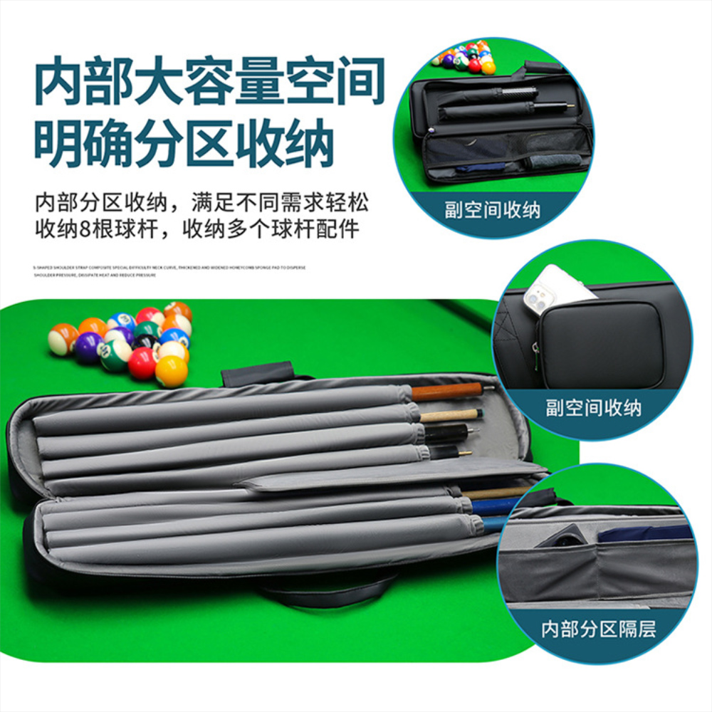 [GH060] New Style Billiards Billiard Cue Bag Snooker Barrel One-20 ...