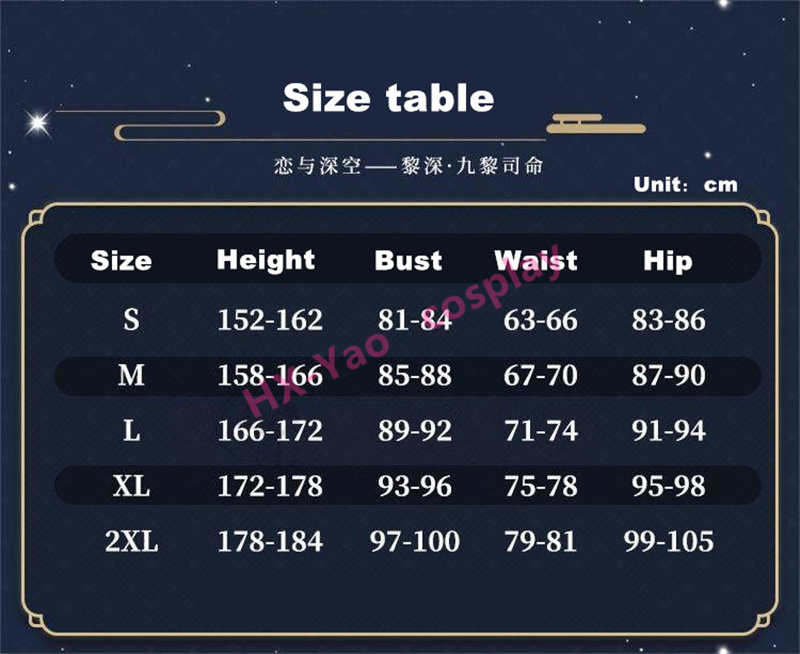 [Ready Stock] Love and Deepspace cosplay Zayne Jiu Li Siming Battle ...