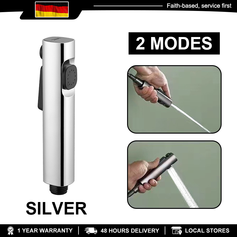 Two Water Flow Modes Bidet Spray Toilet Set High Pressure Flushing ...