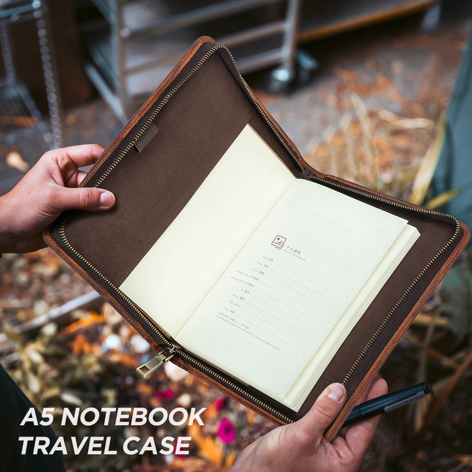 Hiram Free Engrave Book Sleeve Protector A5 Documents Cover Stationery ...