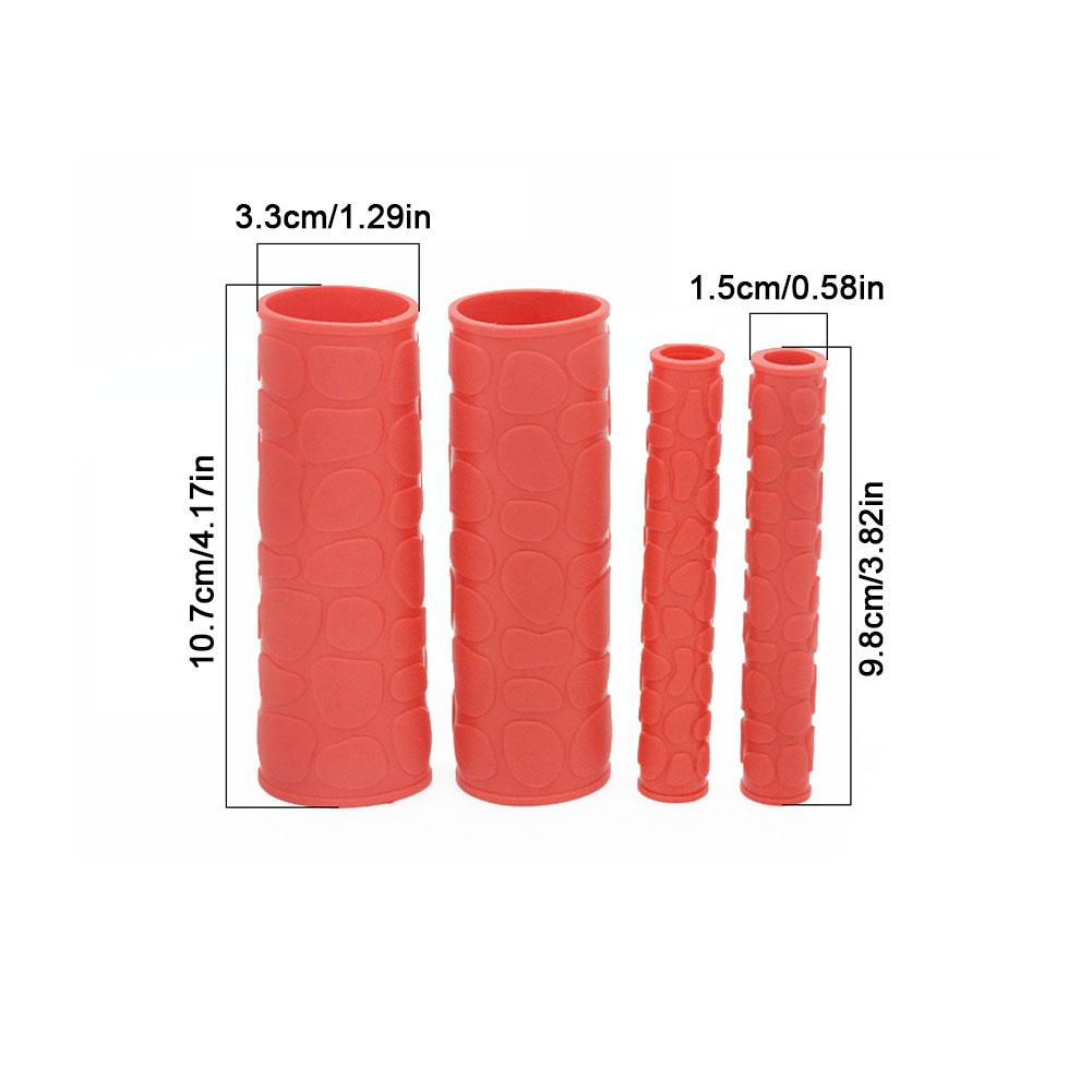 4 Pcs/set Motorcycle Bicycle Handlebar Grip + Brake Clutch Lever Soft ...