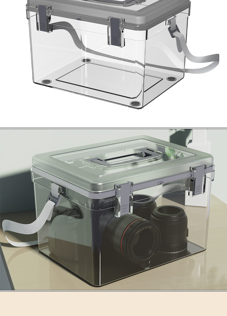 camera drybox Digital hygrometer Silica Gel Desiccant Sealing ...