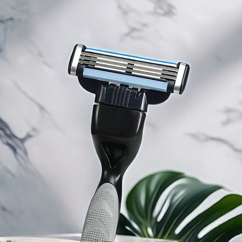 Manual Razors, Safety Razors, Hair Removal Tools, Shaving, 1 Holder + 4 ...