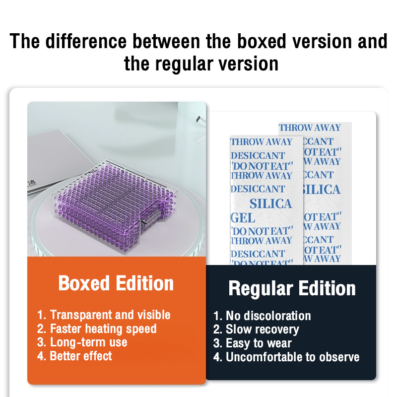camera dry box Reusable Color Changing Silica Gel Discoloration ...